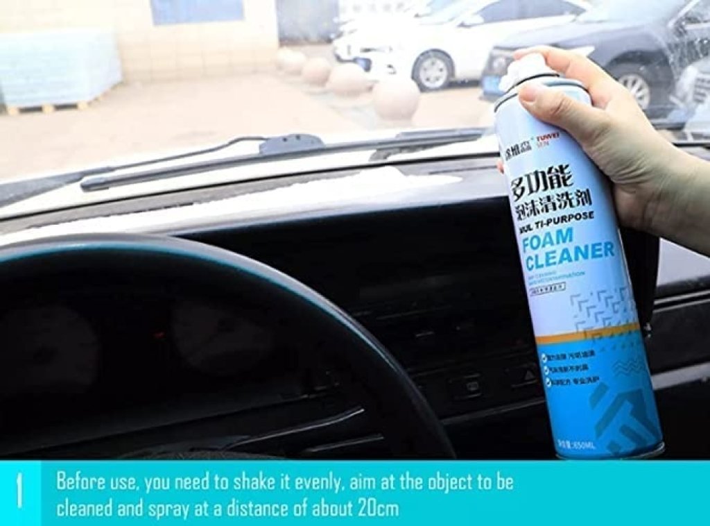 Foaming Car Interior Cleaner Multipurpose Foam Cleaner Spray | Car Seat ...