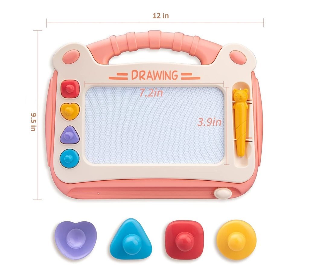 Magic Slate Magnetic Drawing Erasable Doodle Pad Board for Writing ...